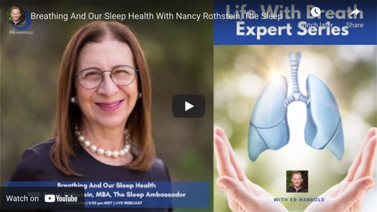 Home - The Sleep Ambassador® - Nancy H. Rothstein